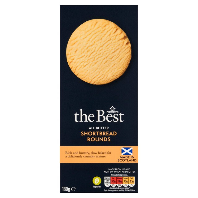 Morrisons The Best All Butter Shortbread Rounds - Morrisons Online ...