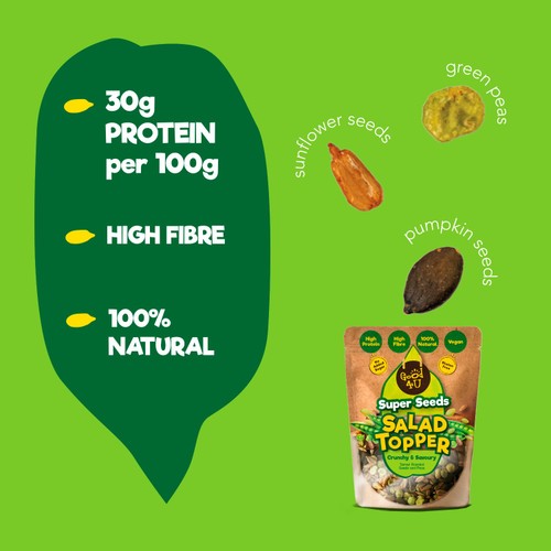 Good4U Salad Topper Super Seeds 150g - Morrisons Online Groceries & Offers