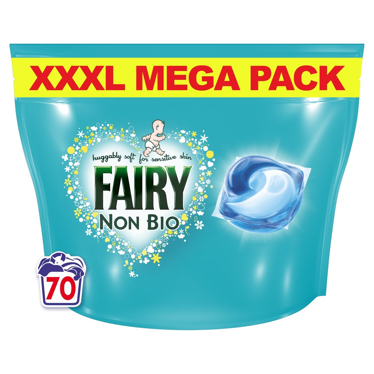 Fairy Laundry Detergent Liquid Capsules 70 Washes - Morrisons Online ...