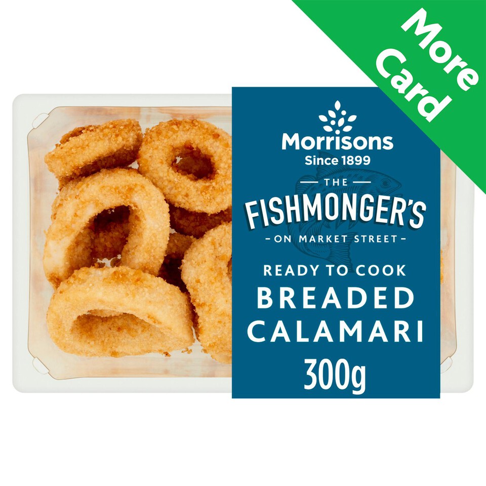 Morrisons Frozen Ready To Cook Breaded Calamari - Morrisons Online ...