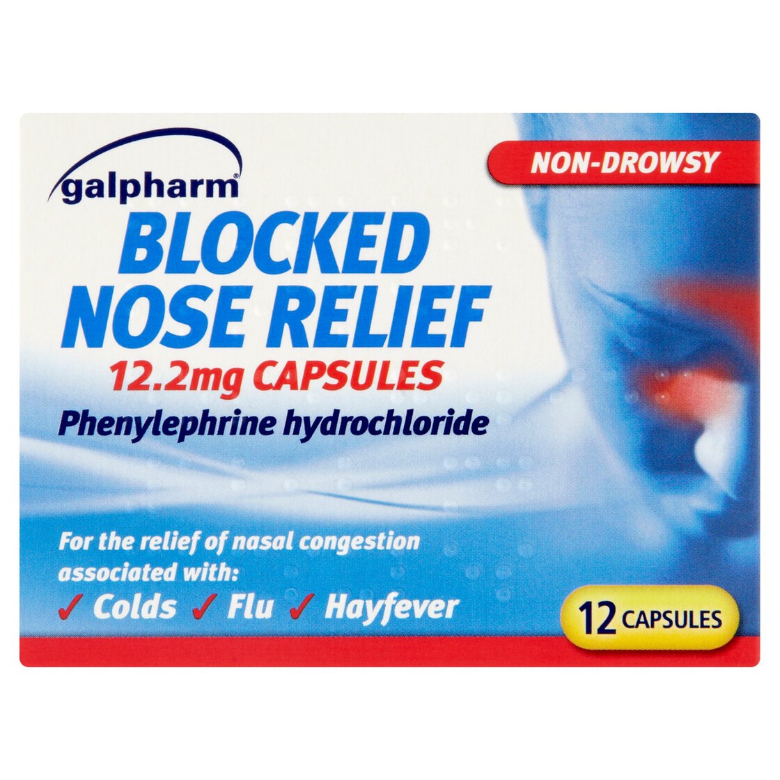 Galpharm Max Strength Decongestant Capsules 12pk - Morrisons Online ...