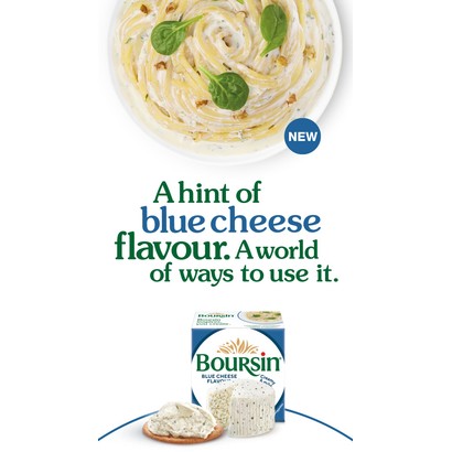 Boursin Blue Flavour Soft French Cream Cheese 150g - Morrisons Online ...