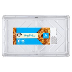 Morrisons Foil Tray Bakes 4 Pack - Morrisons Online Groceries & Offers