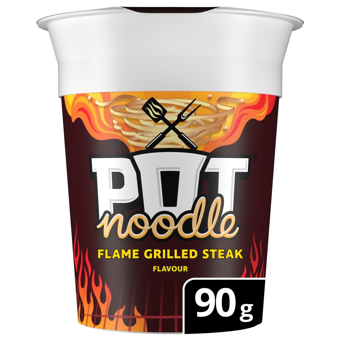 Pot Noodle Flame Grilled Steak 90g - Morrisons Online Groceries & Offers