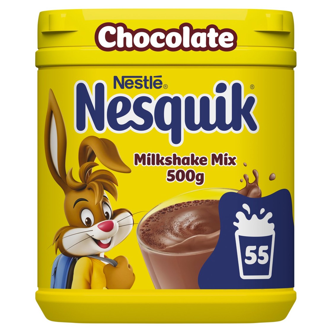 Nesquik Chocolate Flavoured Milkshake Powder 500g Tub - Morrisons ...