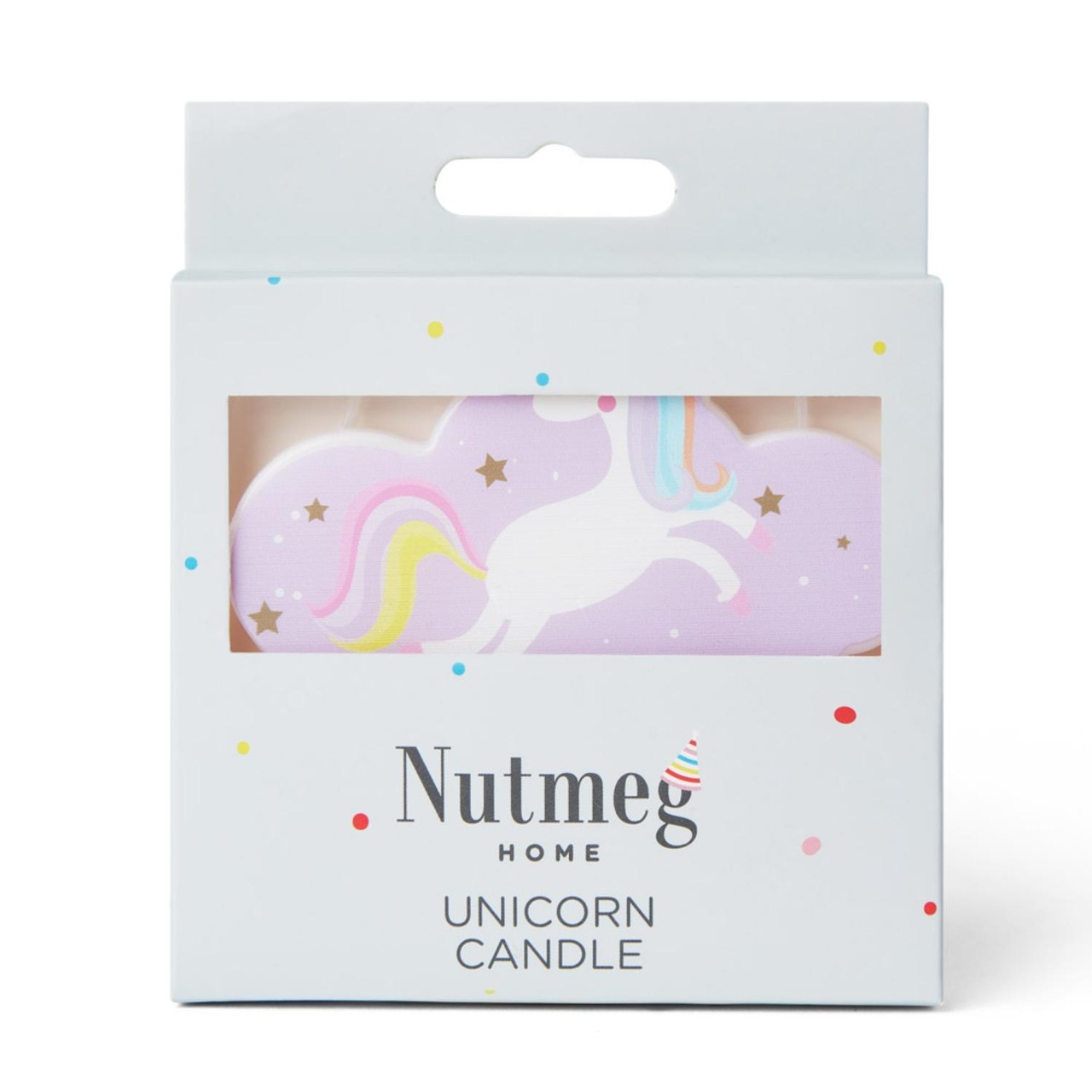 Nutmeg Unicorn Pick Candle - Morrisons Online Groceries & Offers