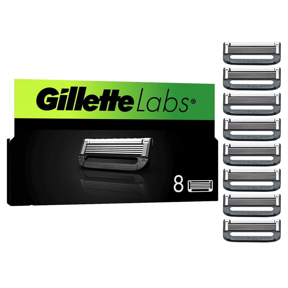 Gillette Labs Razor Blades Refill - Morrisons Online Groceries & Offers
