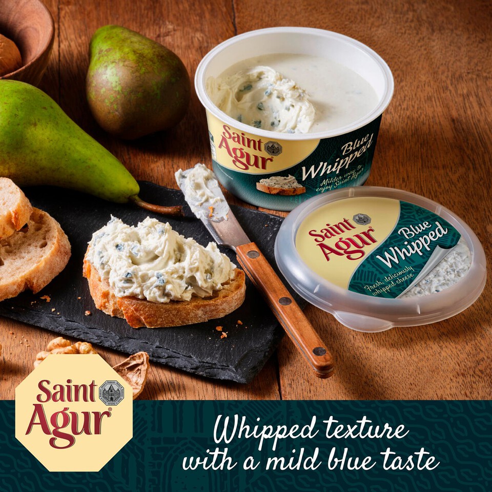 Saint Agur Blue Whipped Cheese - Morrisons Online Groceries & Offers