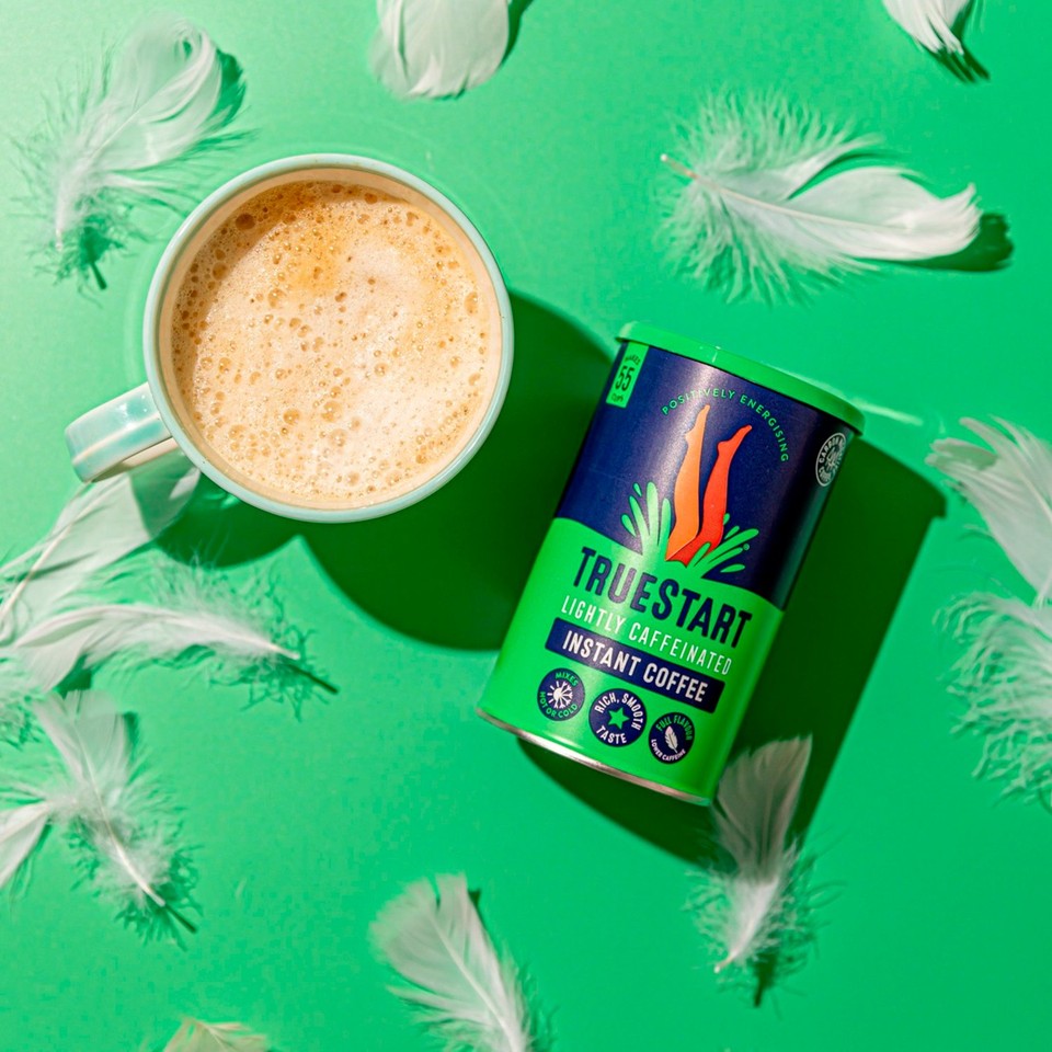 Truestart Coffee Lightly Caffeinated Instant Coffee - Morrisons Online ...