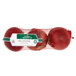 Morrisons Red Onions 3 Pack - Morrisons Online Groceries & Offers