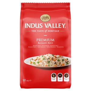 Indus Valley Premium Basmati Rice 10kg - Morrisons Online Groceries ...