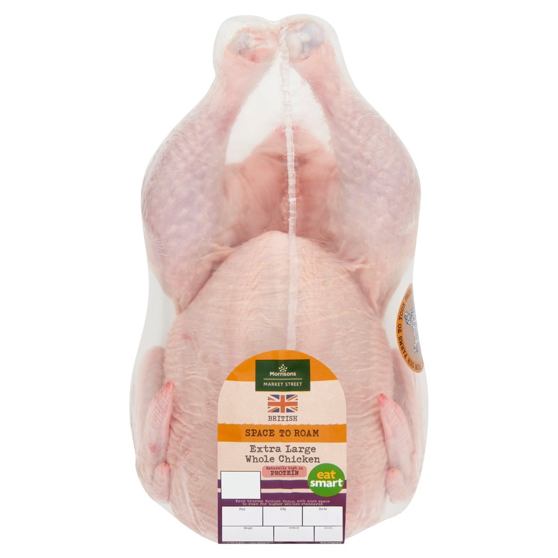 Morrisons Market Street Extra Large Whole Chicken - Morrisons Online ...