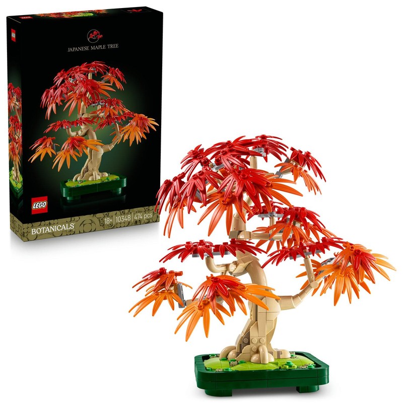 LEGO Botanicals Japanese Red Maple Bonsai Tree 10348 - Morrisons Online ...