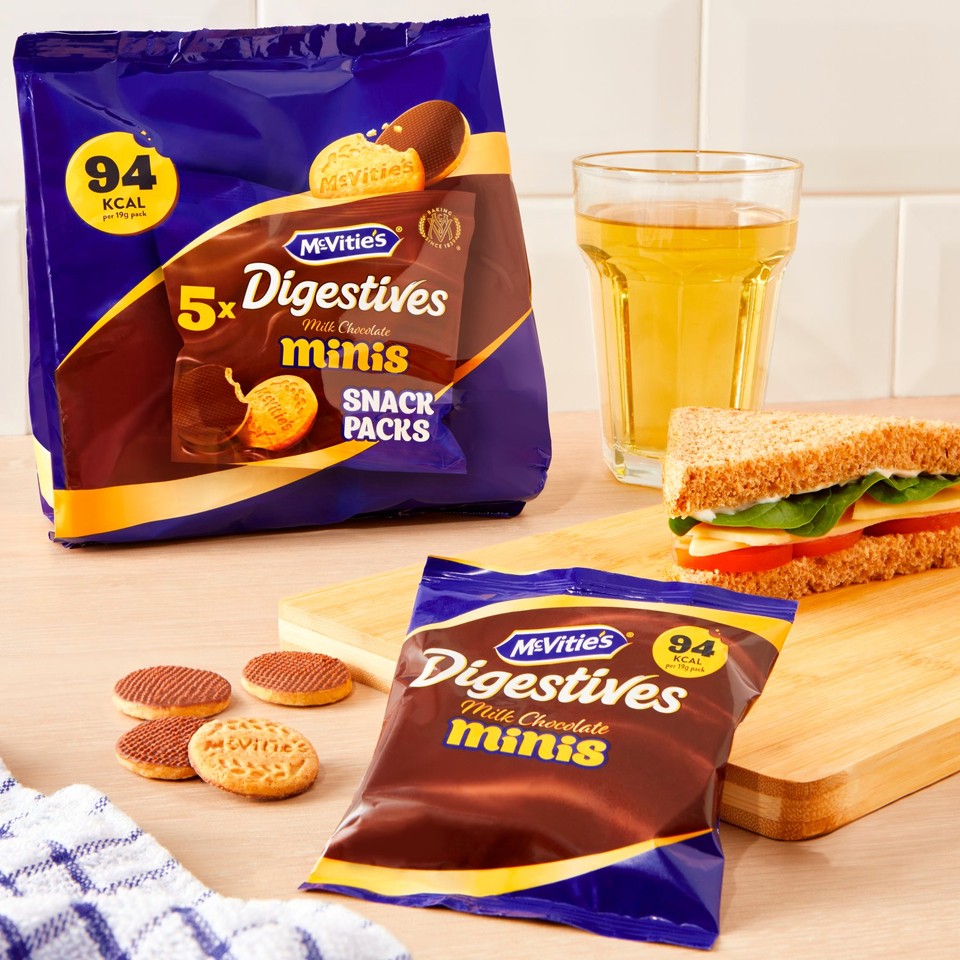 McVities Mini Chocolate Digestives - Morrisons Online Groceries & Offers