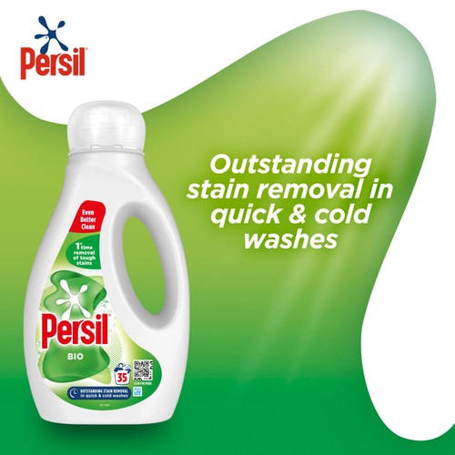 Persil Bio Liquid Laundry Washing Detergent 35 Washes - Morrisons ...