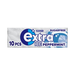 Wrigley's Extra Ice Peppermint Sugar Free Chewing Gum 14g - Morrisons ...