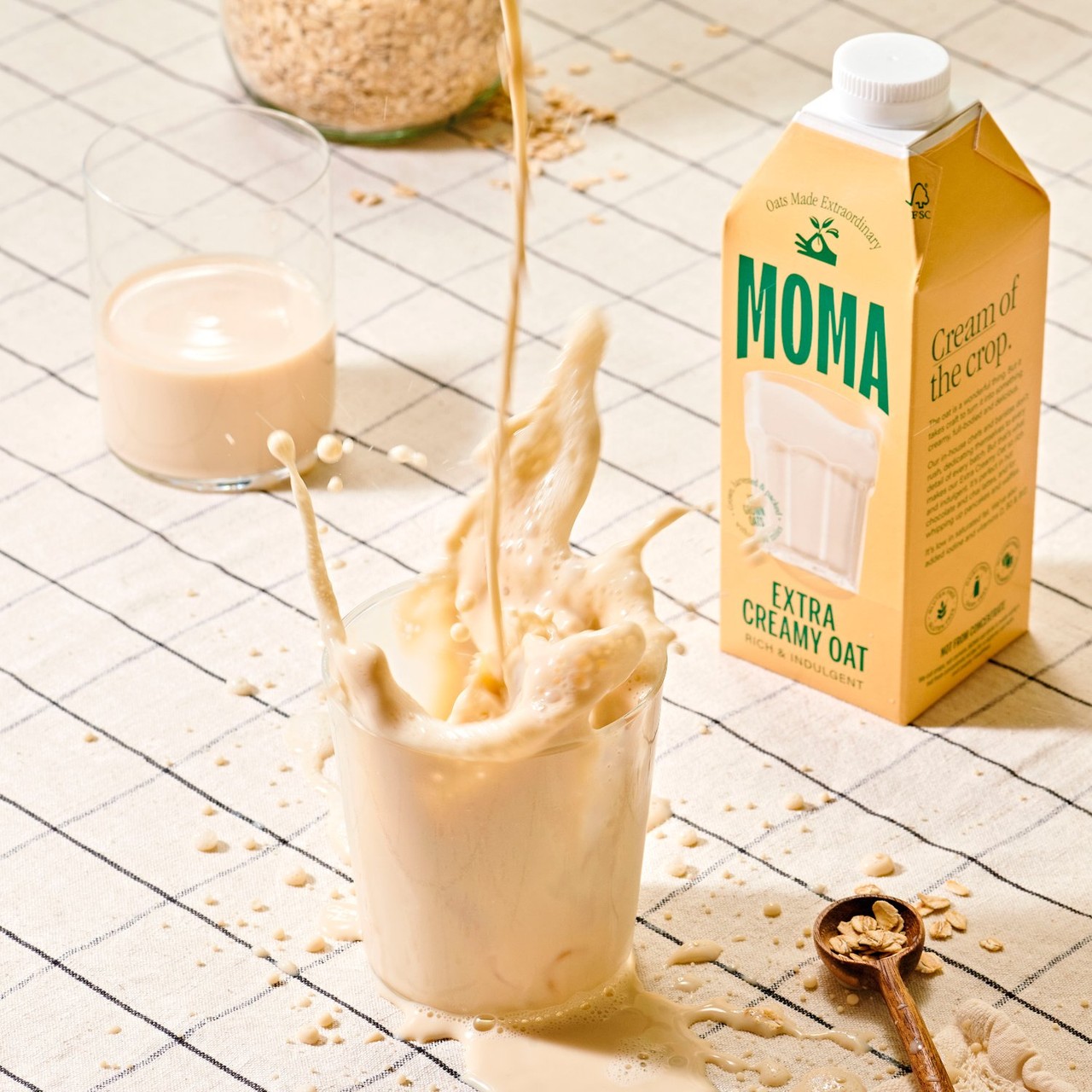 Moma Extra Creamy Oat Drink 750ml - Morrisons Online Groceries & Offers