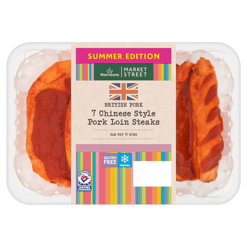 Morrisons Chinese Pork Loin Steaks 700g - Morrisons Online Groceries ...