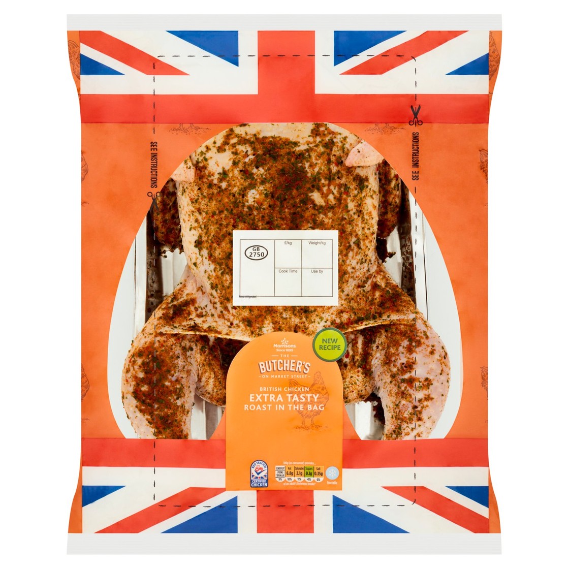 Morrisons Roast In The Bag Extra Tasty Whole Chicken - Morrisons Online ...