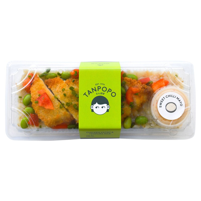 Tanpopo Chicken Katsu & Tempura Rice - Morrisons Online Groceries & Offers