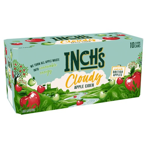 Inch's Cloudy Cider 10x440ml - Morrisons Online Groceries & Offers