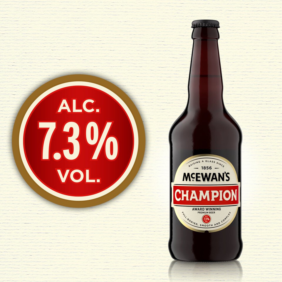 McEwan's Champion Premium Ale Beer Bottle - Morrisons Online Groceries ...