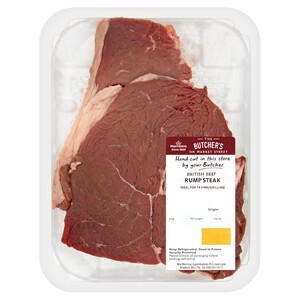 Market Street British Prime Rump Steak - Morrisons Online Groceries ...
