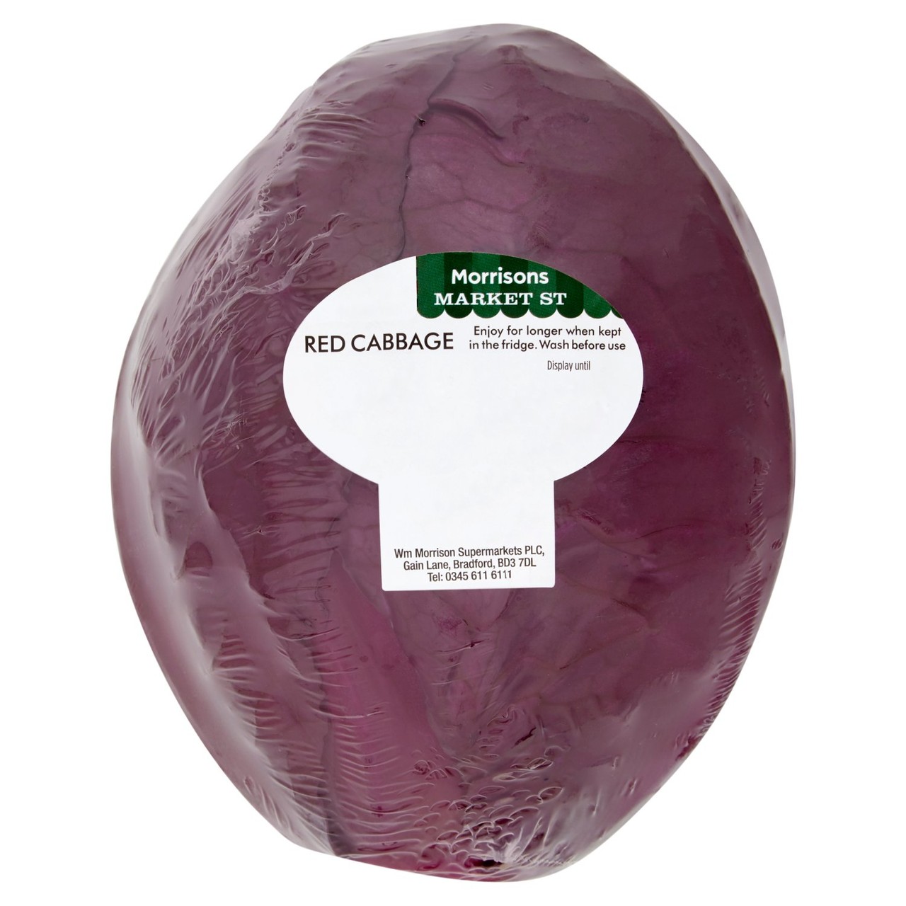Morrisons Red Cabbage 450-1350g - Morrisons Online Groceries & Offers