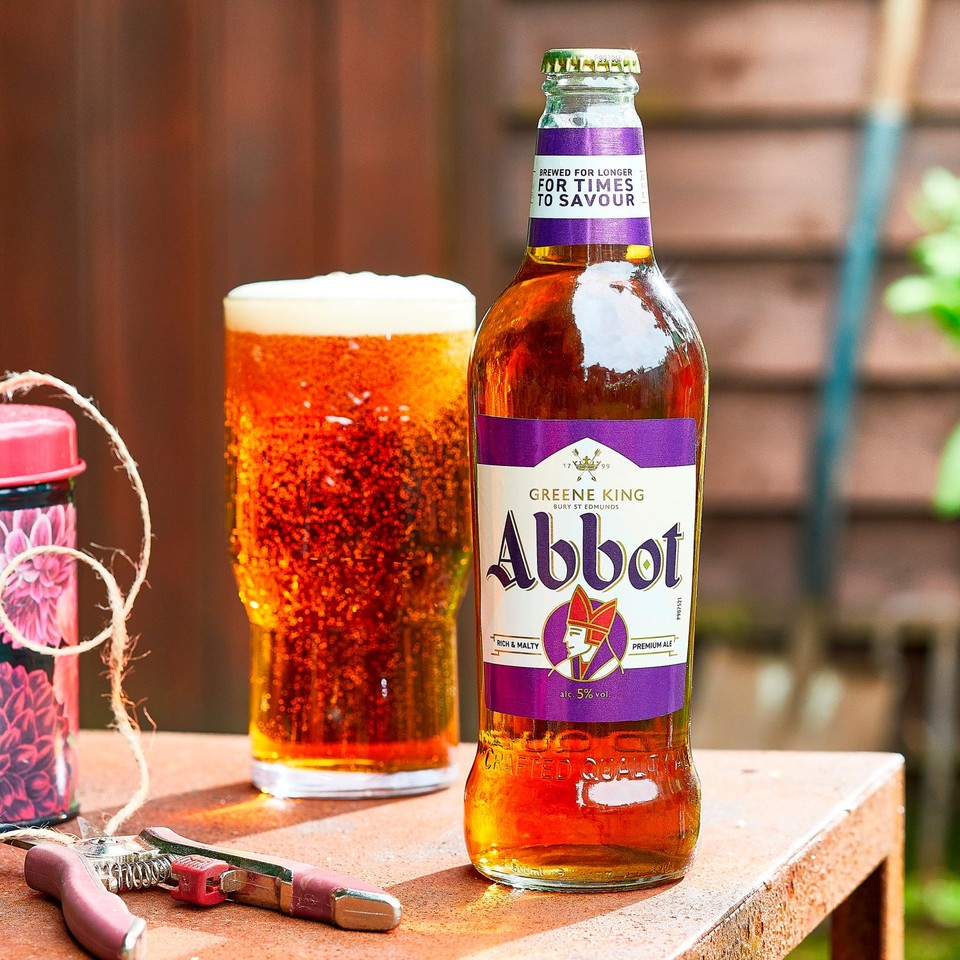 Greene King Abbot Ale Bottle 50cl - Morrisons Online Groceries & Offers