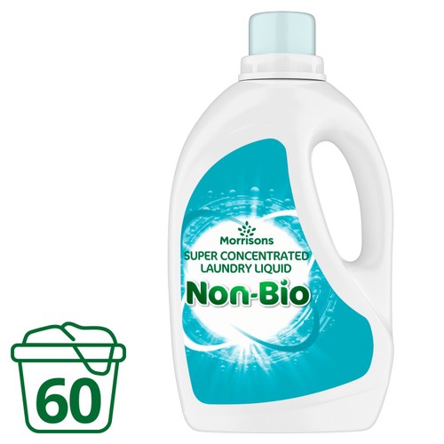 Morrisons Non-Bio Super Concentrated Liquid 60 Washes - Morrisons ...