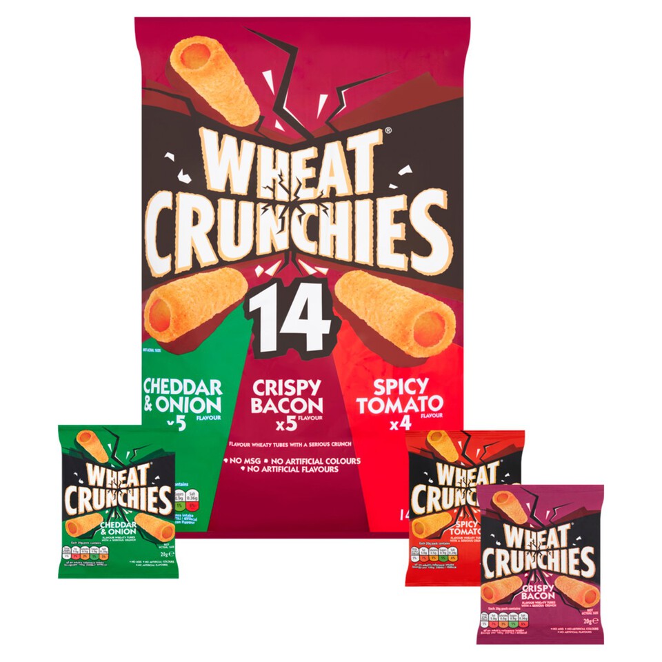 Wheat Crunchies Variety Multipack Crisps - Morrisons Online Groceries ...