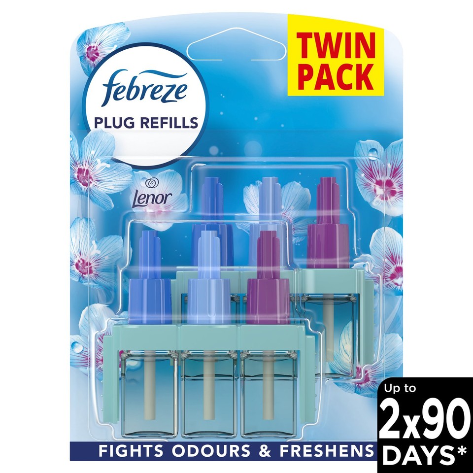 Febreze 3Volution Air Freshener Spring Awakening Plug In Refills Twin ...