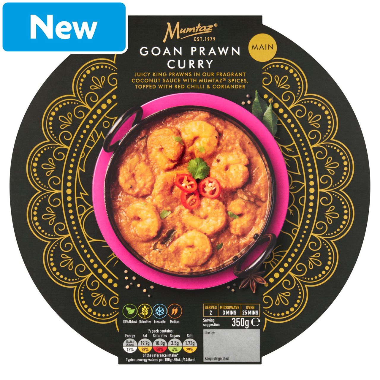 Mumtaz Goan Prawn Curry 350g - Morrisons Online Groceries & Offers
