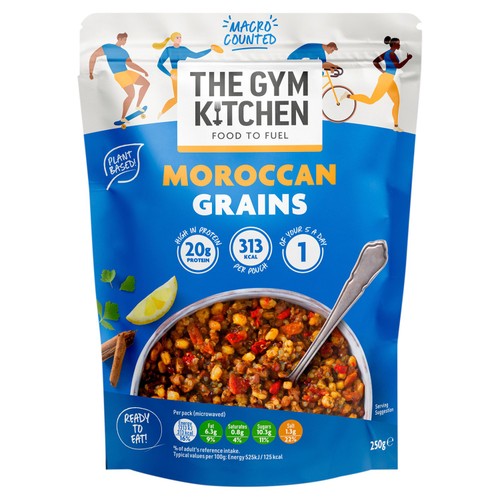 The Gym Kitchen Moroccan Grains - Morrisons Online Groceries & Offers