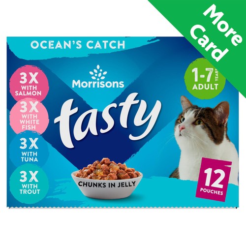 Morrisons Complete Fish Selection In Jelly Pouches - Morrisons Online ...