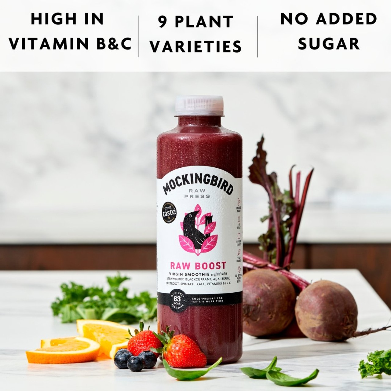 Mockingbird Raw Boost Smoothie - Morrisons Online Groceries & Offers