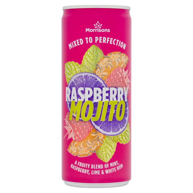 Morrisons Raspberry Mojito 250ml - Morrisons Online Groceries & Offers