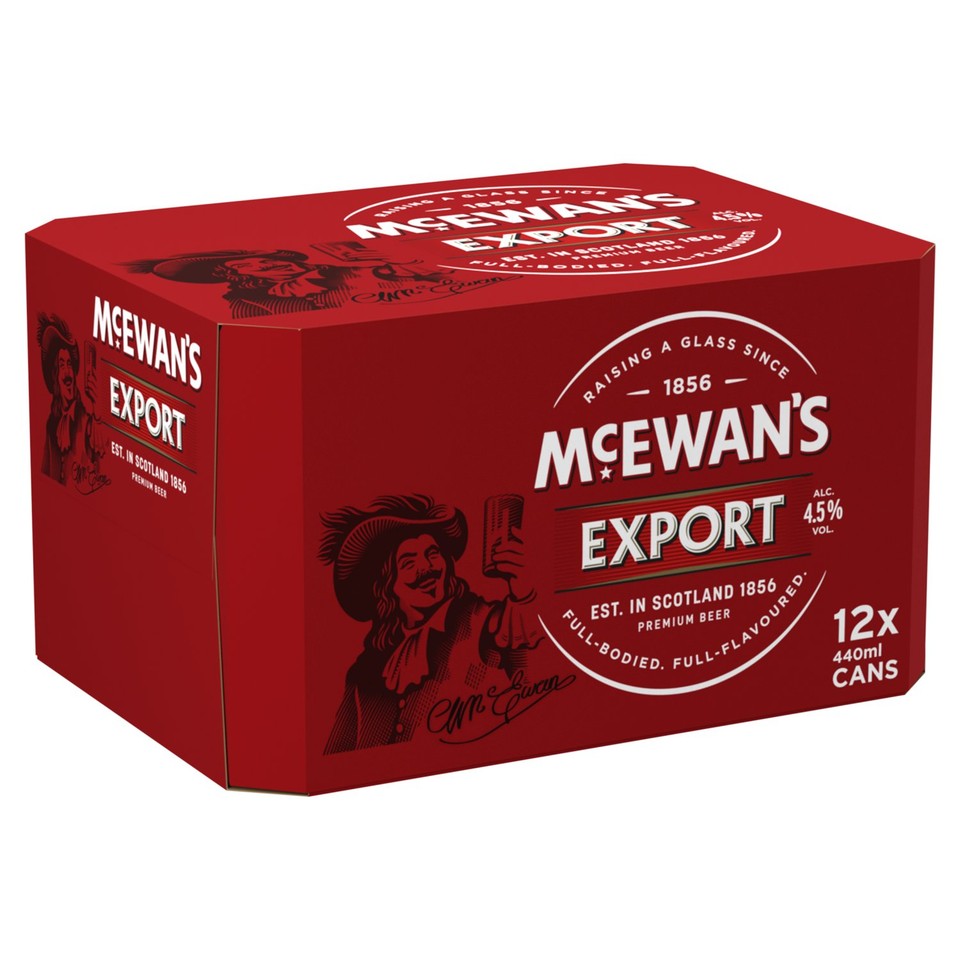 McEwan's Export Original Scottish Export Ale Beer Cans - Morrisons ...