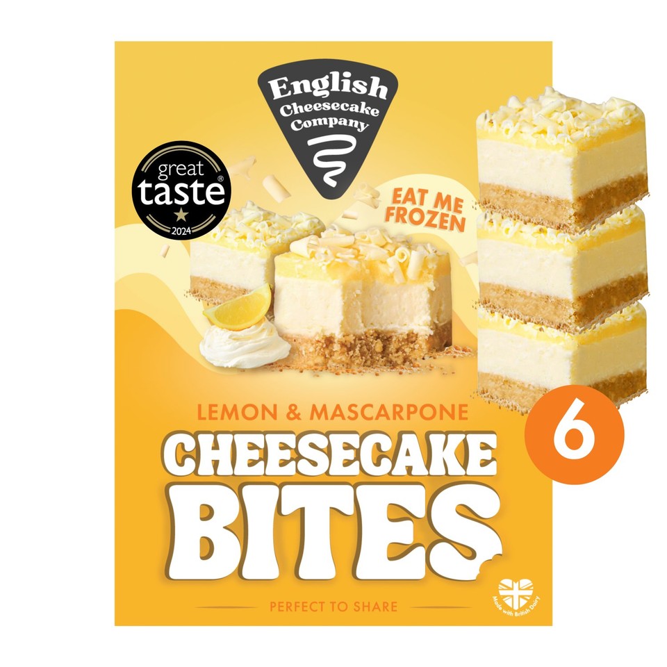 English Cheesecake Company Lemon Cheesecake Bites - Morrisons Online ...