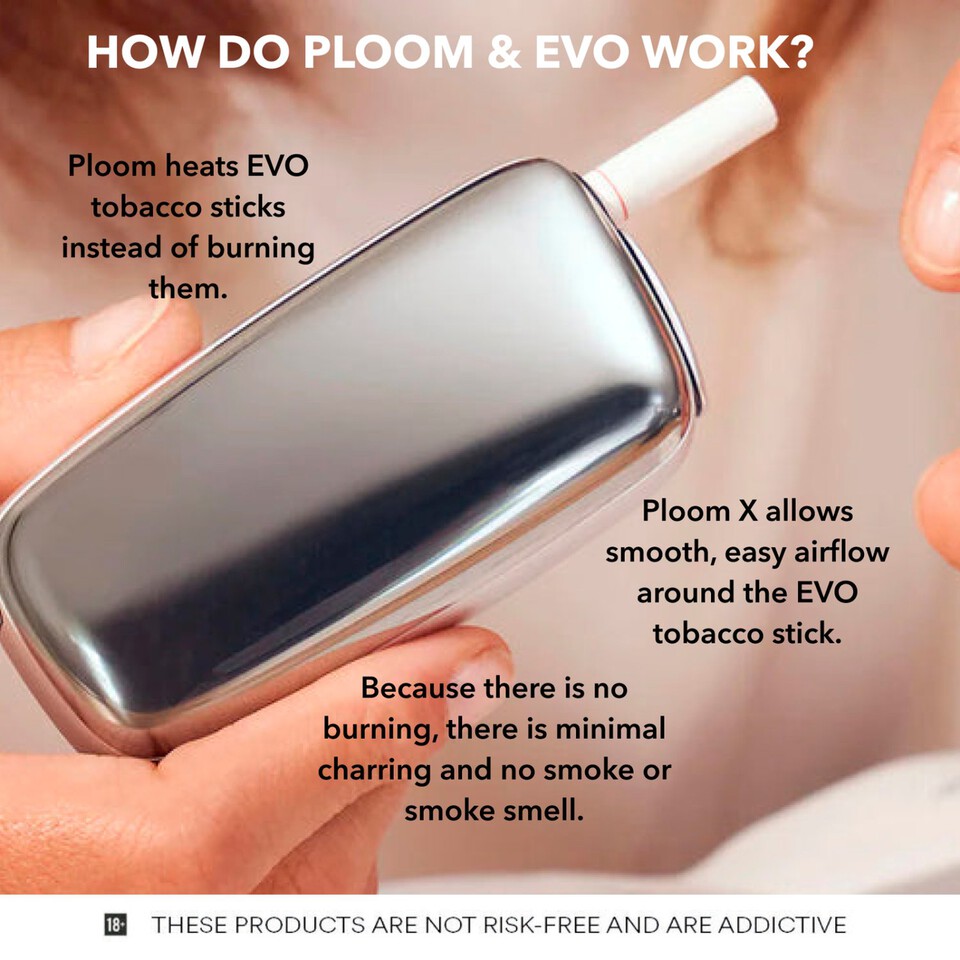 Ploom X Advanced Heated Tobacco Device Black - Morrisons Online ...