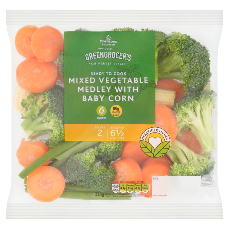 Morrisons Vegetable Selection With Babycorn - Morrisons Online ...