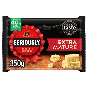 Seriously Strong Extra Mature Cheddar - Morrisons Online Groceries & Offers