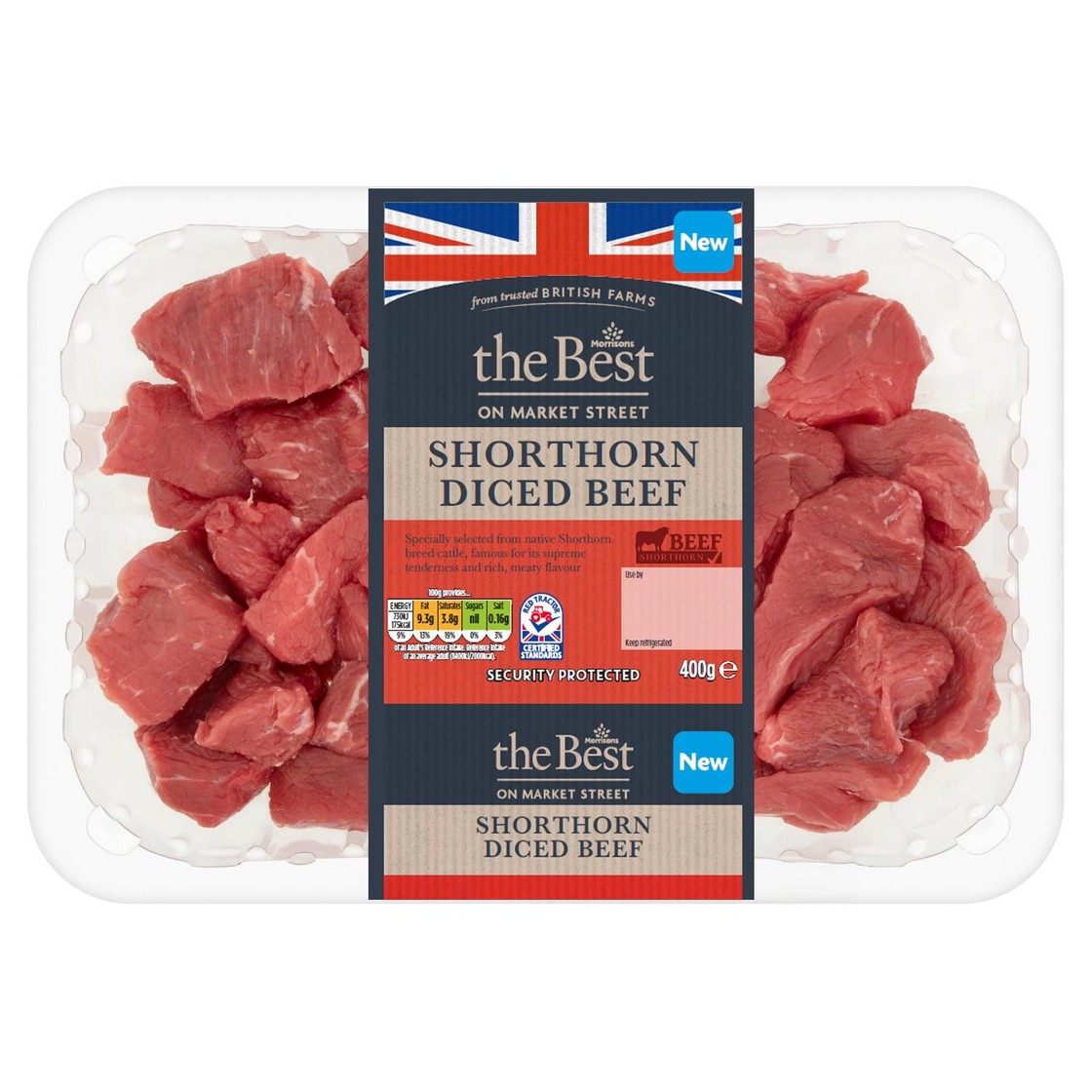 Morrisons The Best Shorthorn Diced Beef 400g - Morrisons Online ...