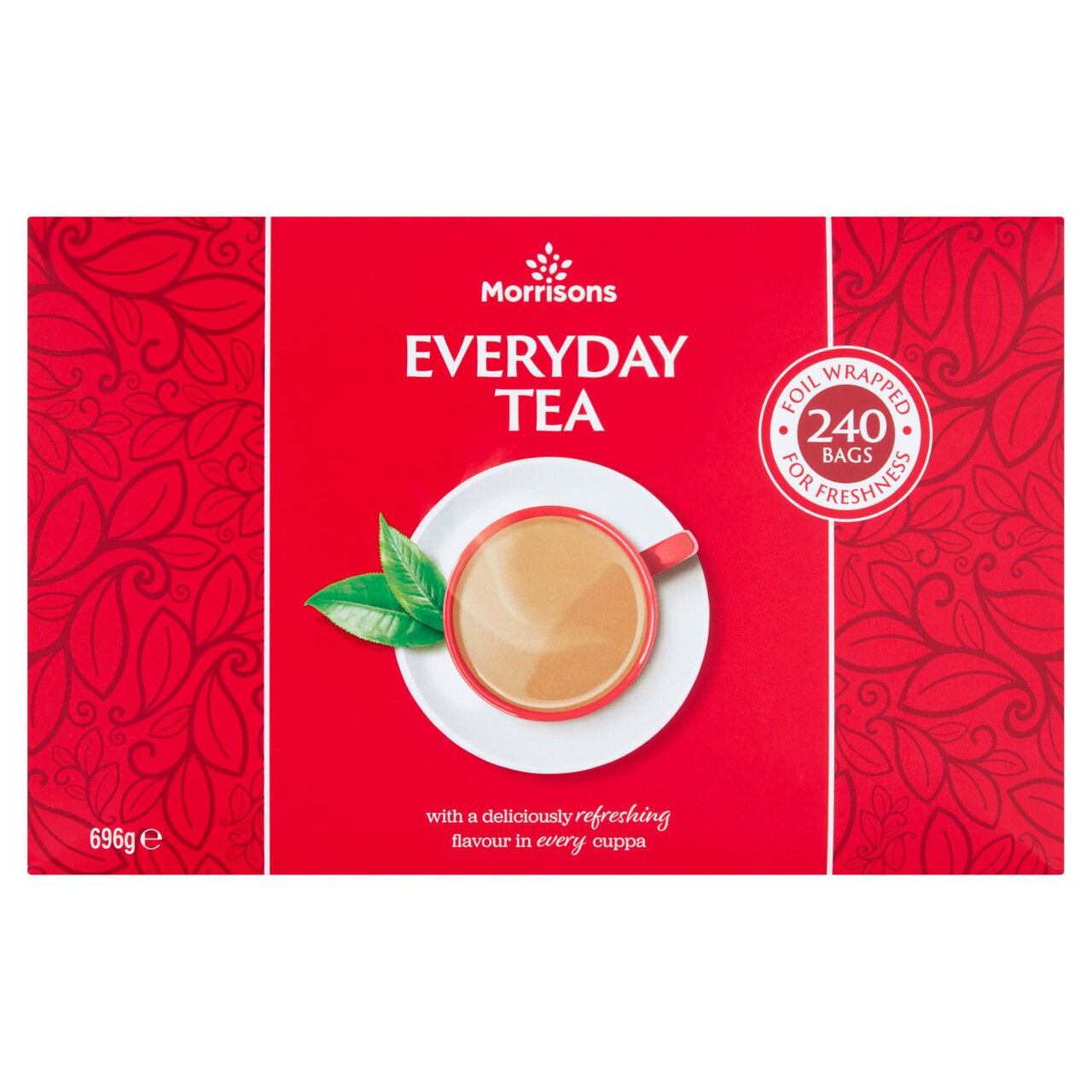Morrisons Everyday Tea Bags 240 Pack - Morrisons Online Groceries & Offers