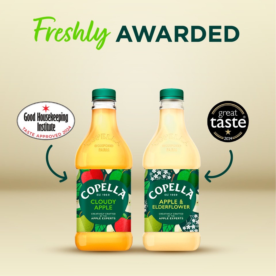 Copella Cloudy Apple Fruit Juice 1.35L - Morrisons Online Groceries ...