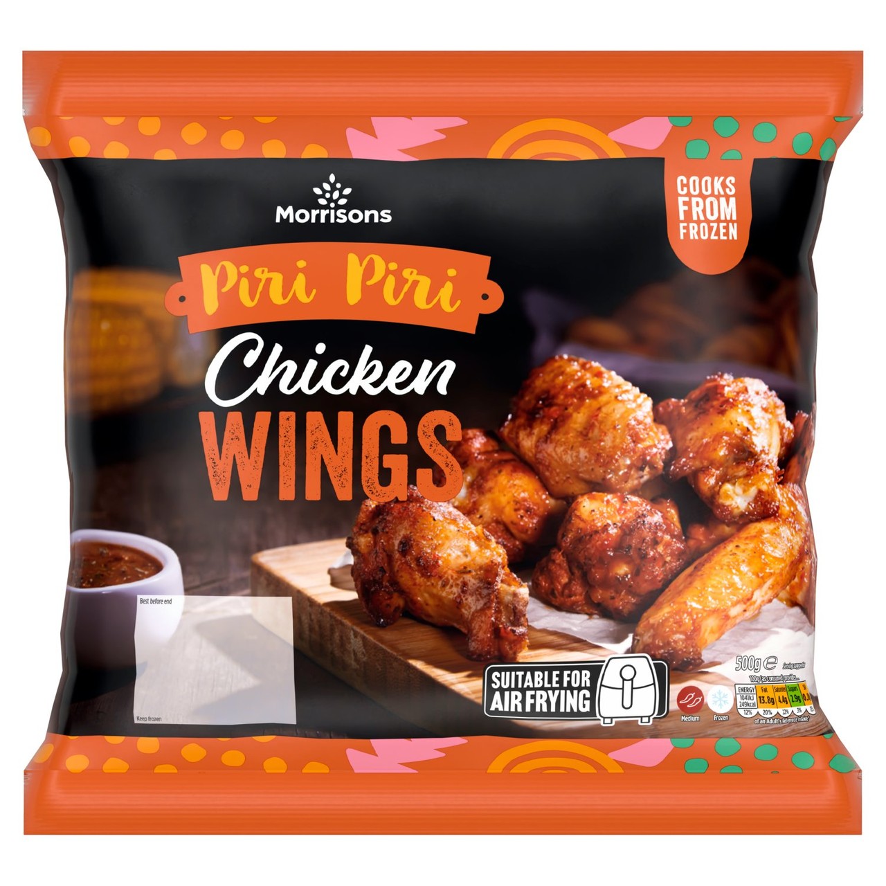 Morrisons Peri Peri Marinated Chicken Wings - Morrisons Online ...