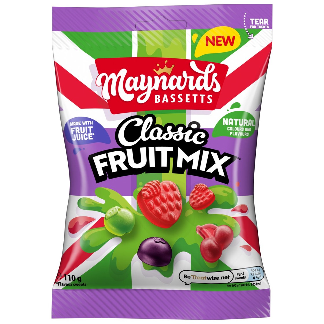 Maynards Bassetts Classic Fruit Mix Sweets Bag - Morrisons Online ...