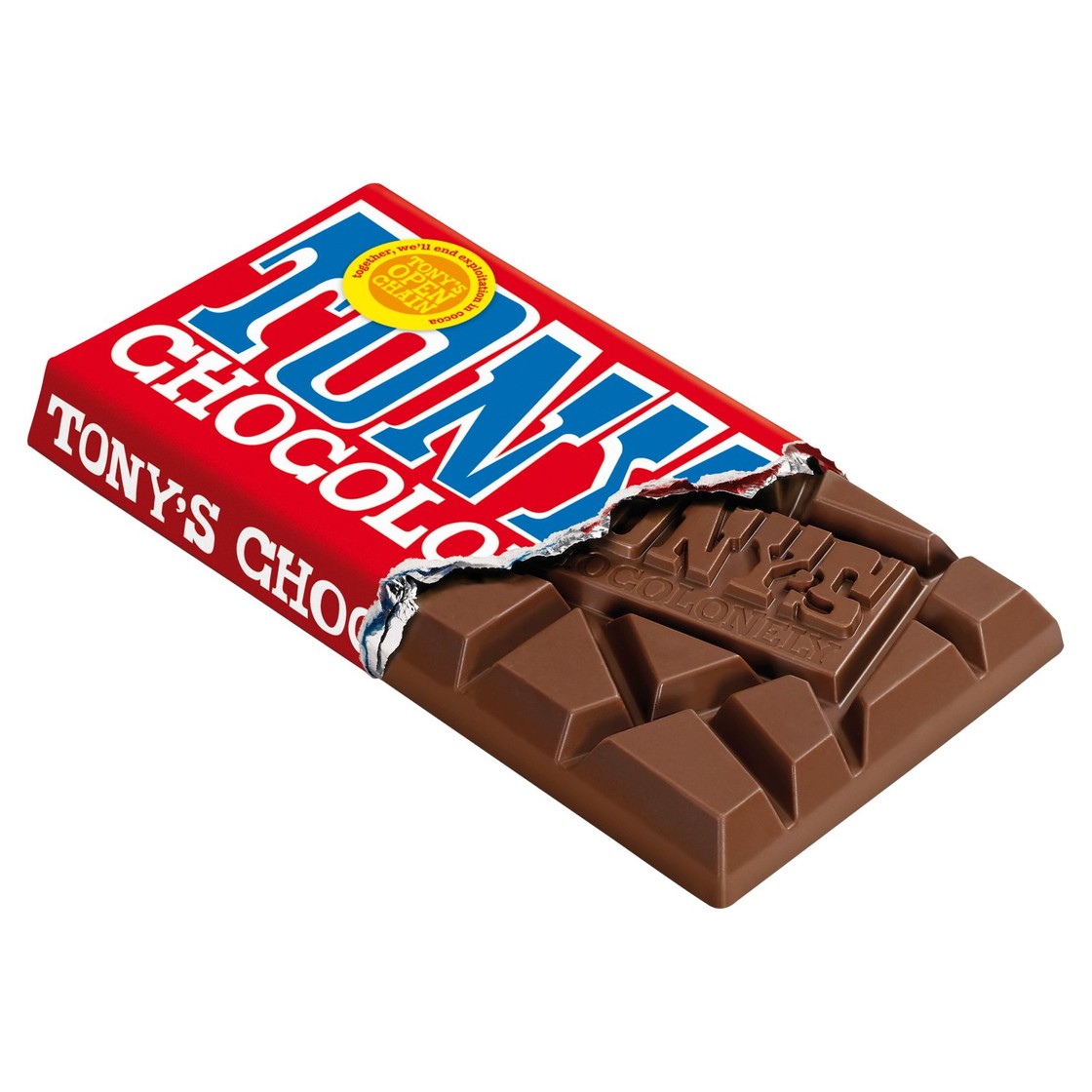 Tony's Chocolonely Milk Chocolate - Morrisons Online Groceries & Offers
