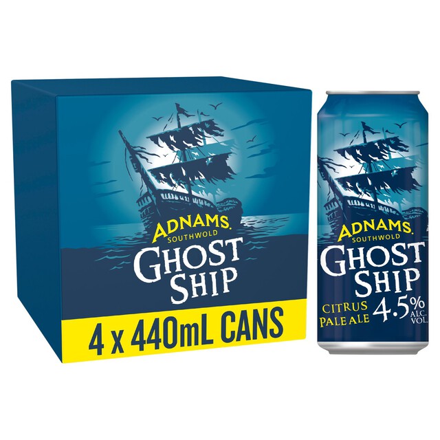 Adnams Ghost Ship Beer Can 4.5% - Morrisons Online Groceries & Offers