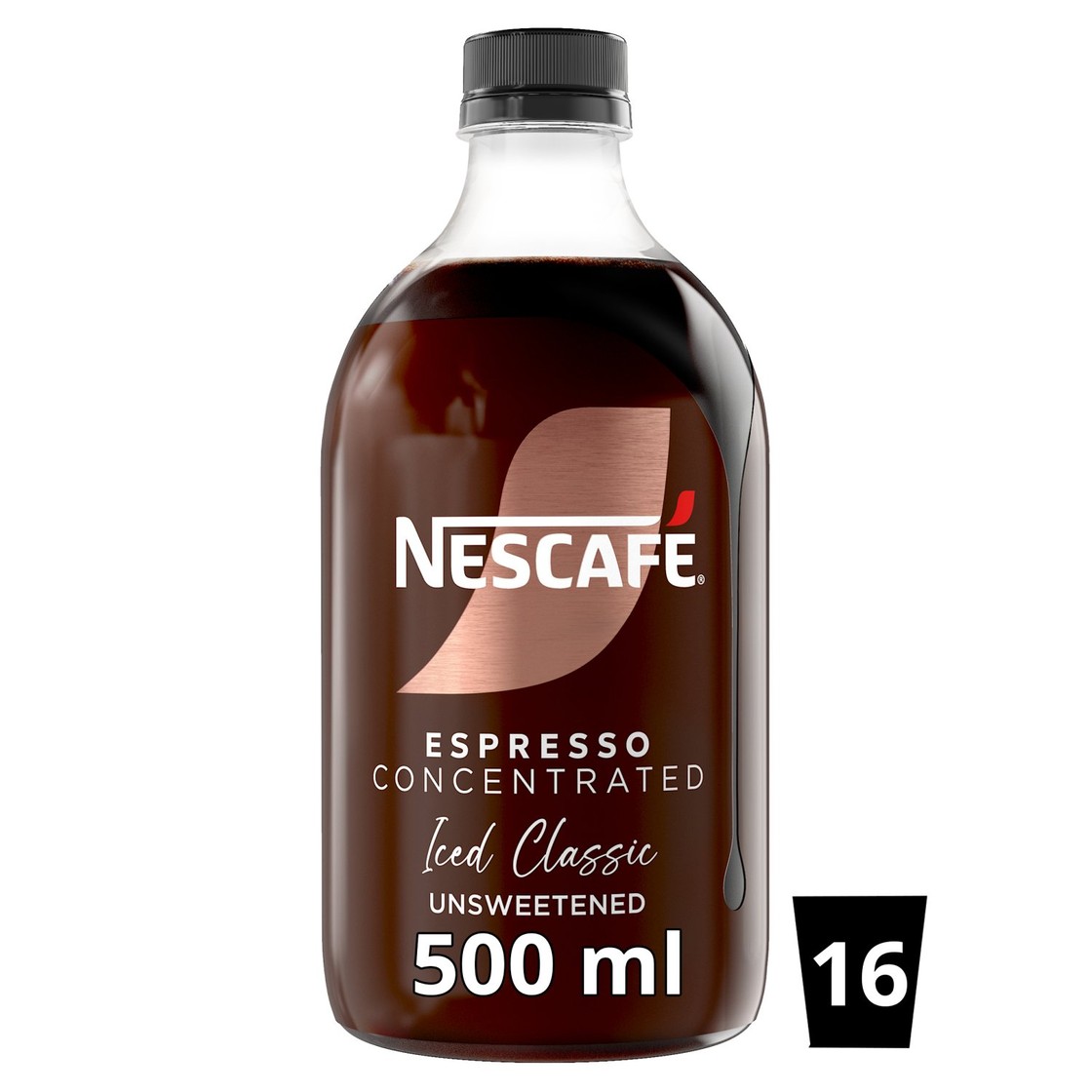 Nescafe Classic Unsweetened Espresso Coffee Concentrate 500ml ...